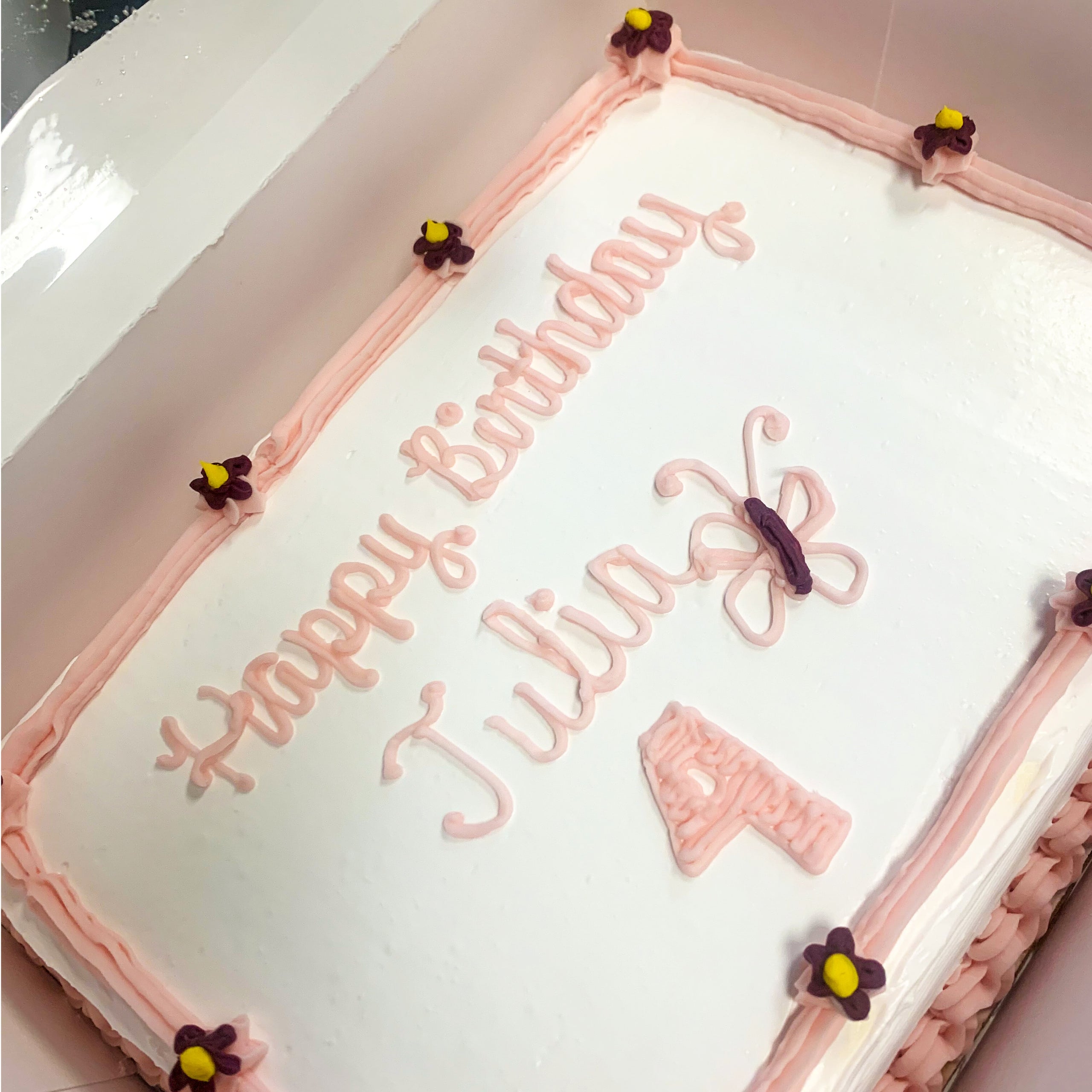 Quarter Sheet Ice Cream Cake | Daddy O's Creamery